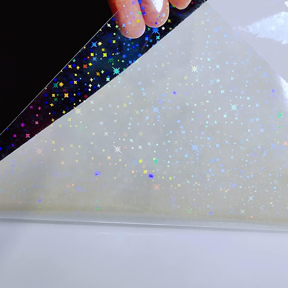 Printable Glitter Holographic Premium Vinyl Stickers - Temu Australia