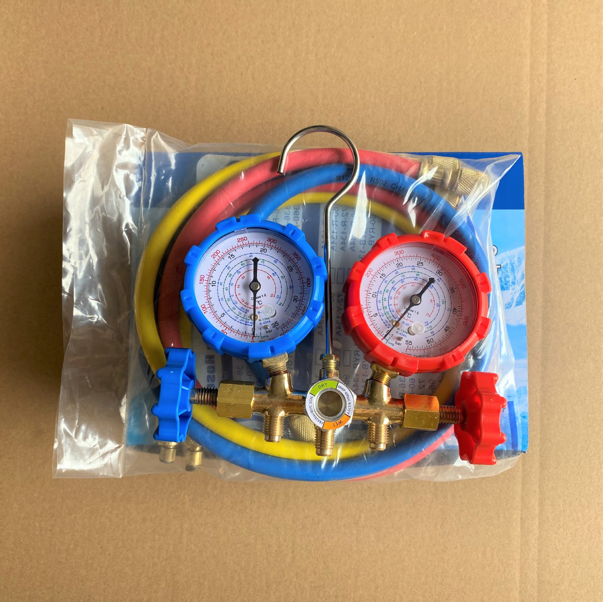 エアコン圧力計 フッ素ゲージ付き R404A R32 R410A R134A 雪冷媒ゲージ 冷凍圧力計 - Temu Japan