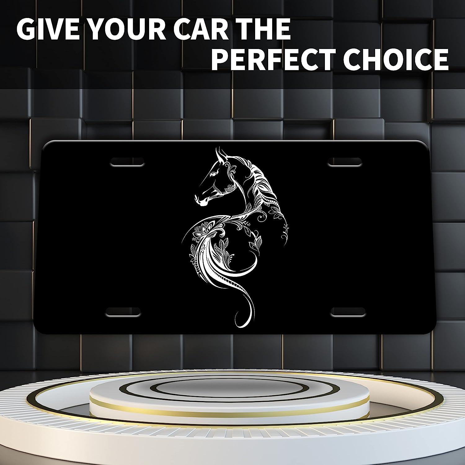 Pattern Aluminum Metal Car Tag 6 15 30cm - Automotive - Temu New Zealand