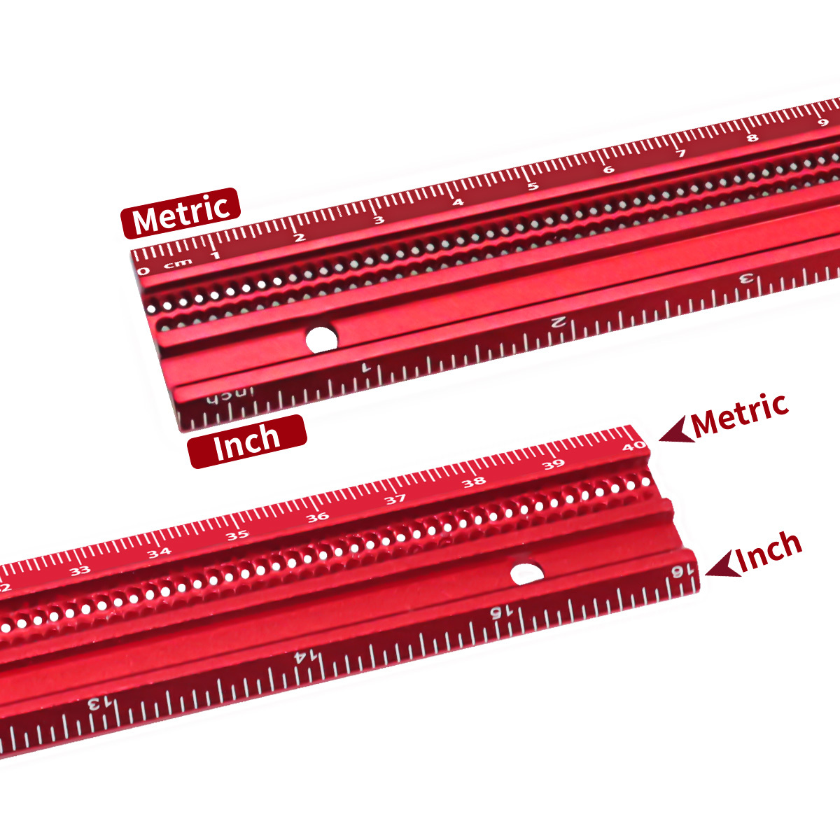 Carpenty Precision Scribe Ruler Aluminum T type Line Drawing - Temu