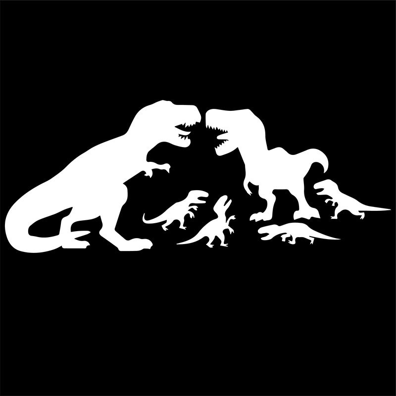 Tyrannosaurus Rex Family Car Stickers Lnteresting Dinosaur - Temu