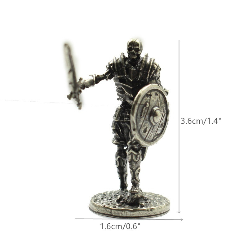 Copper Skeleton Legion Figurines Miniature Decoration Retro - Temu