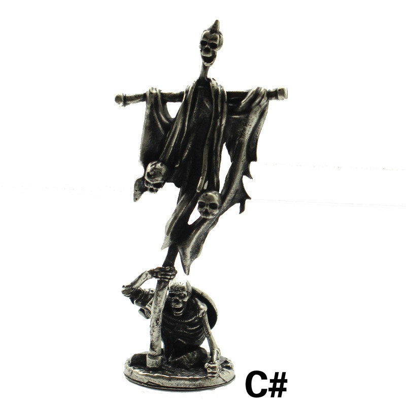 Copper Skeleton Legion Figurines Miniature Decoration Retro - Temu