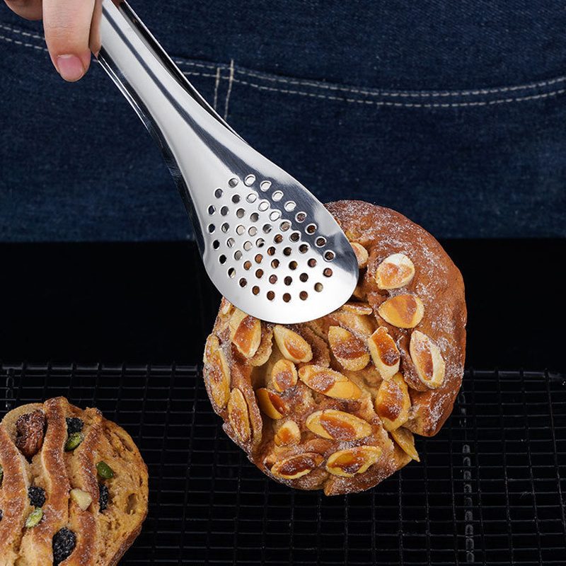 Stainless Steel Kitchen Tongs Perfect For Frying Grilling - Temu Canada