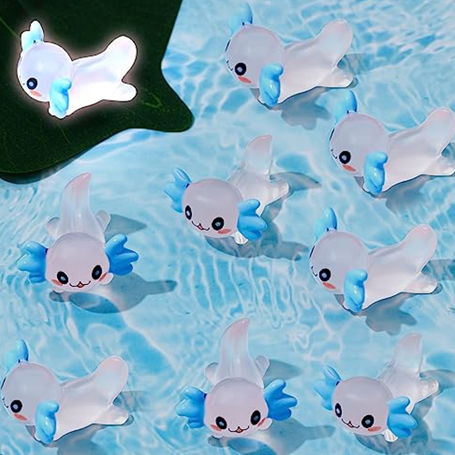 Mini Resin Axolotl Tiny Animal Figurine Miniature Figures - Temu Canada