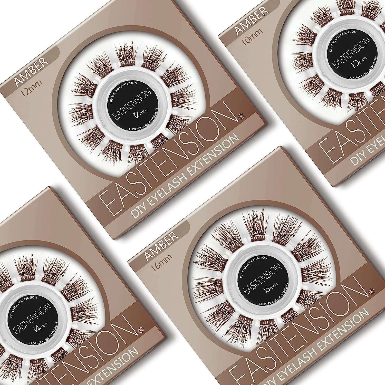 Lash Clusters Colored Individual Cluster Lashes Diy - Temu