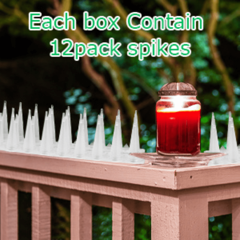 Cat Deterrent Mat Spikes Plastic Cat Bird Repellent Spikes - Temu