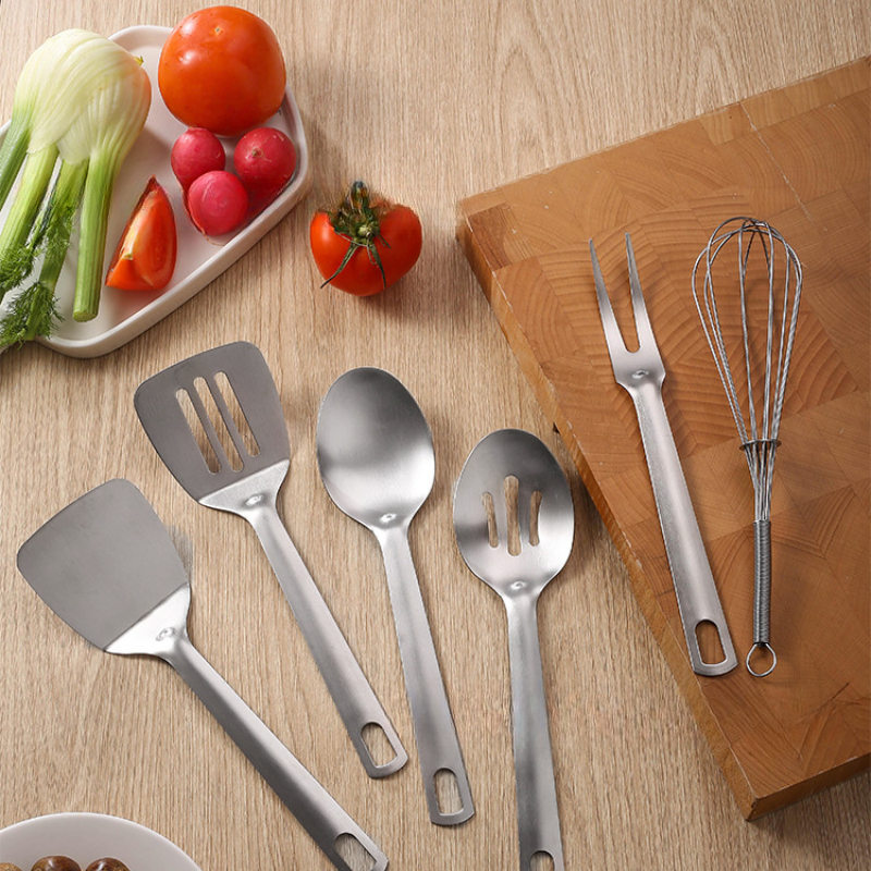 6pcs Stainless Steel Kitchen Utensils Set Stainless Steel Spoons ...