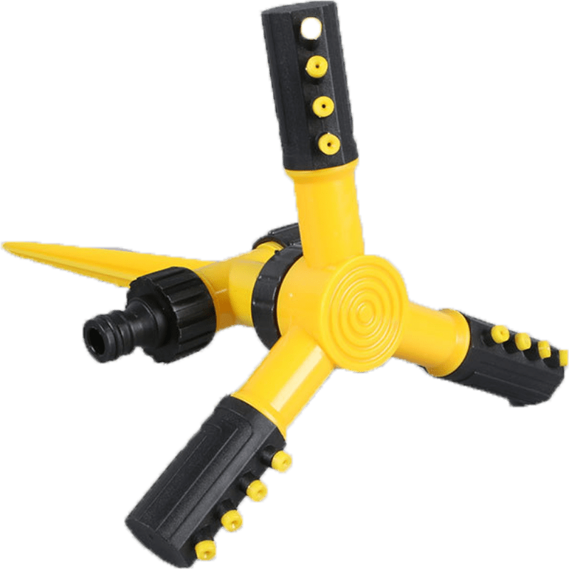 1 Set Lawn Sprinkler Ground Inserted Automatic 360 Degree Rotation ...