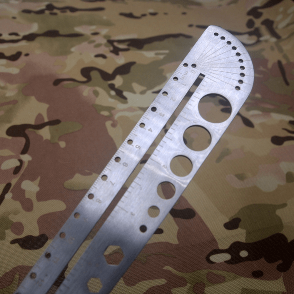 Outdoor Multi functional Edc Tool Card Large Office Scale - Temu