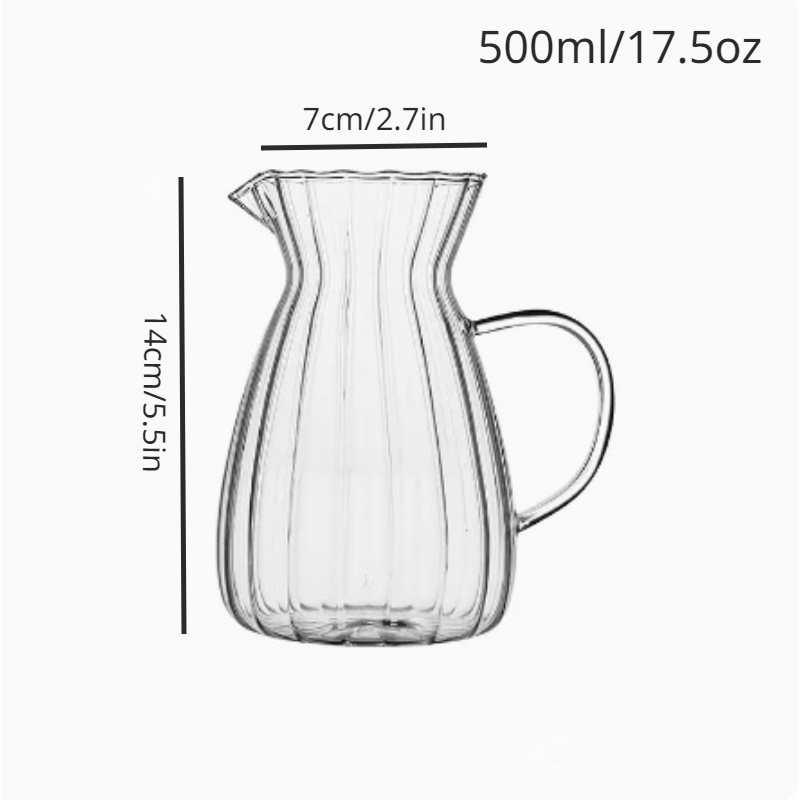 Glass Creamer Coffee Milk Serving Pitcher - Temu