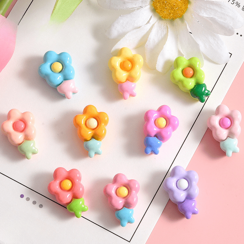 New Sweet Candy colored Sunflower Small Accessories Handmade - Temu ...