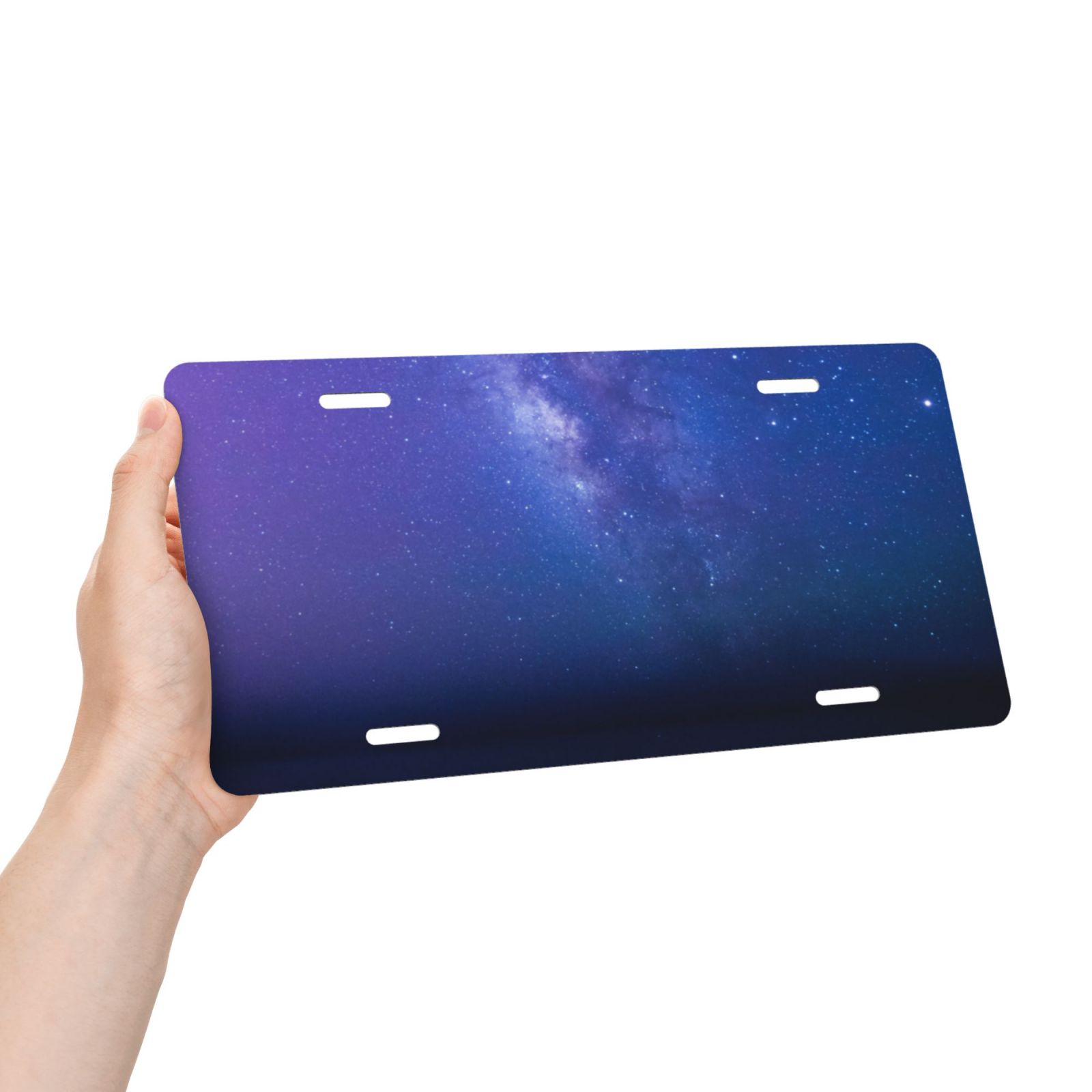 sky 4k pattern aluminum metal license plate car tag novelty 6 15 30cm ...