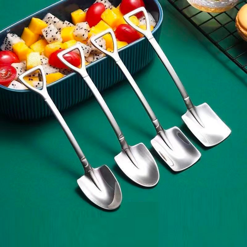 Spoons Fruit Watermelon Stainless Steel Shovel Spoon Home - Temu Australia