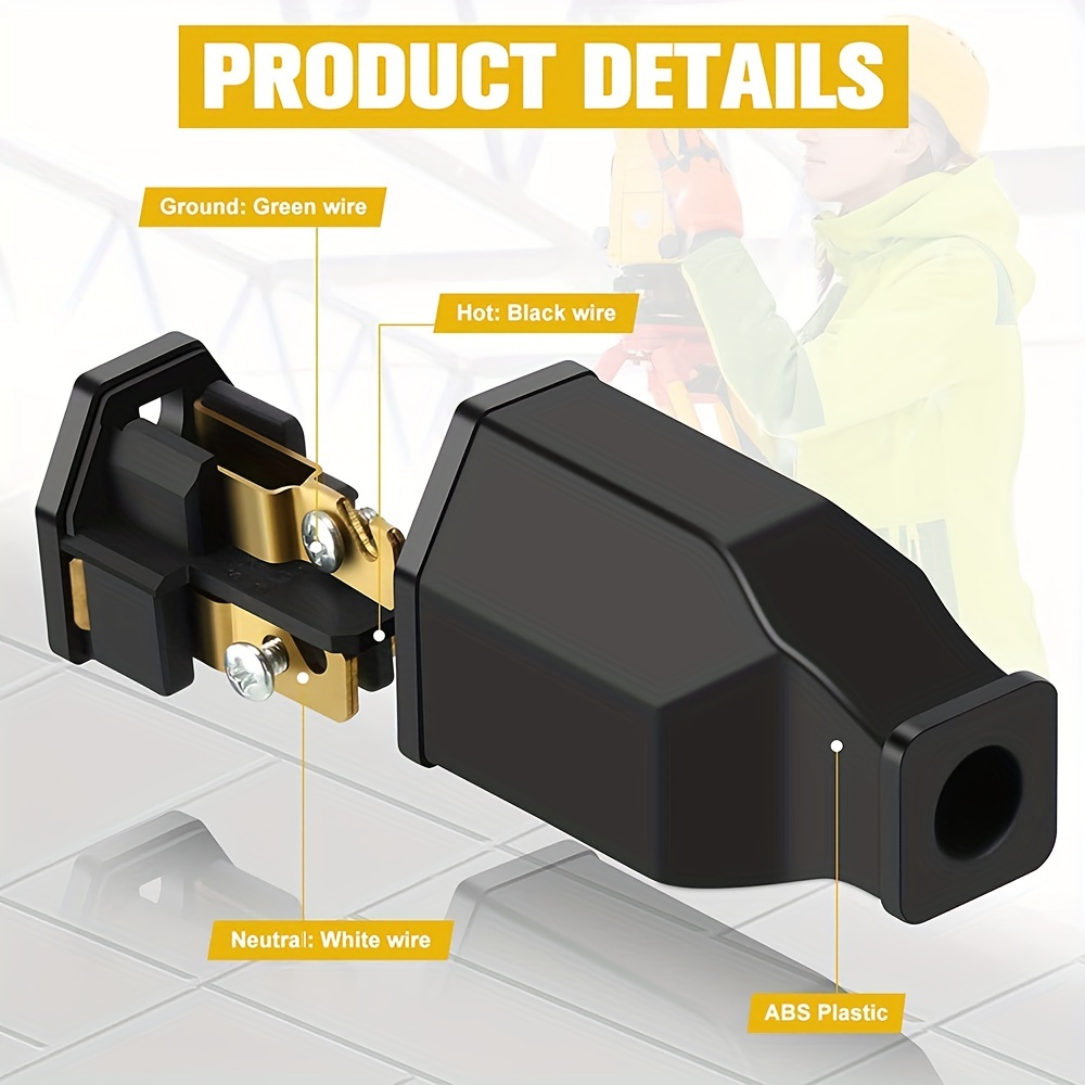 Extension Cord Upgrade 125v 15a 2pole 3wire Nema 5 15 Female - Temu