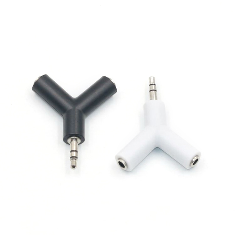 Audio Converter Adapter Two Headphones Y type - Temu