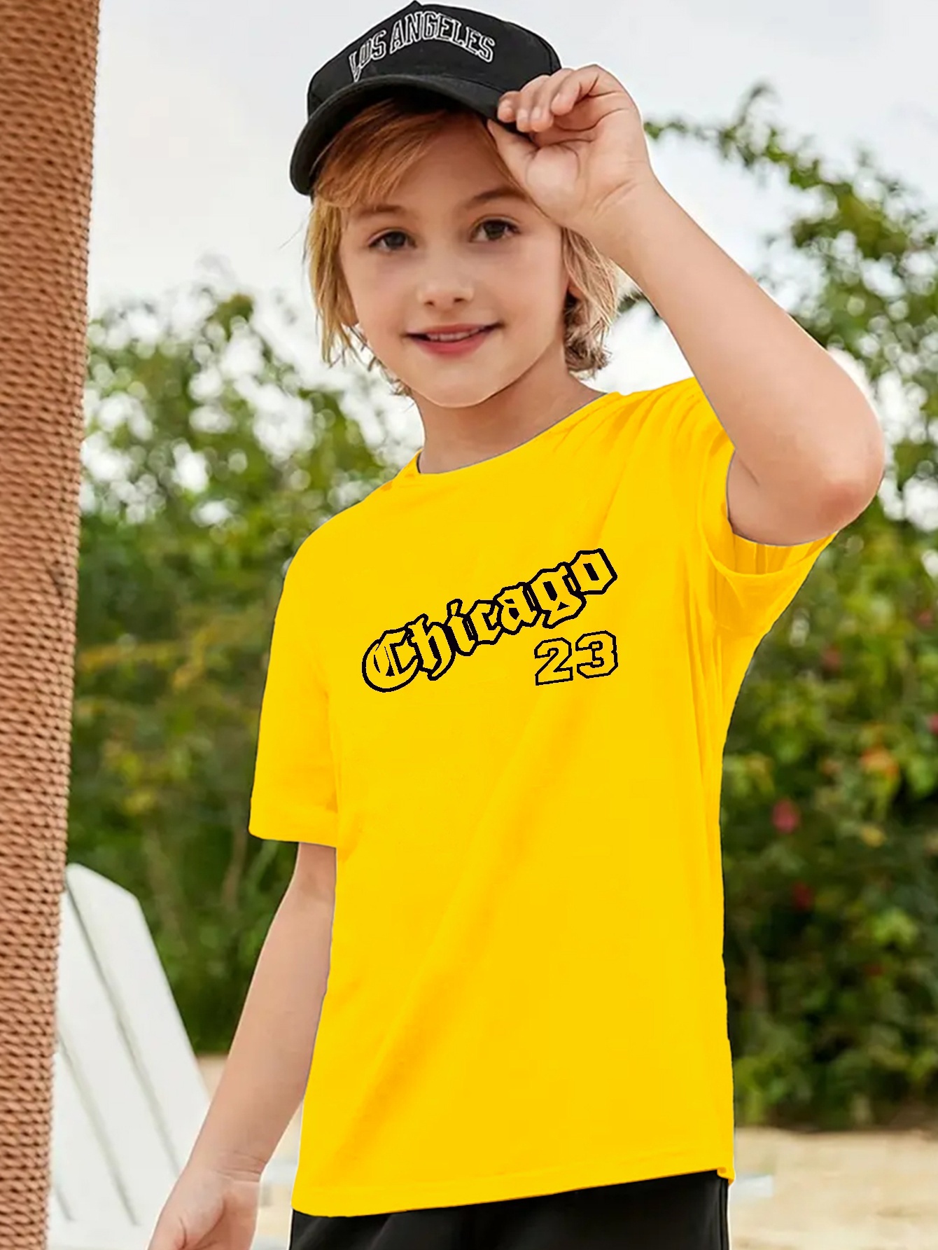 Cool Bear Chicago Letter Print Boys Creative T shirt - Temu Netherlands