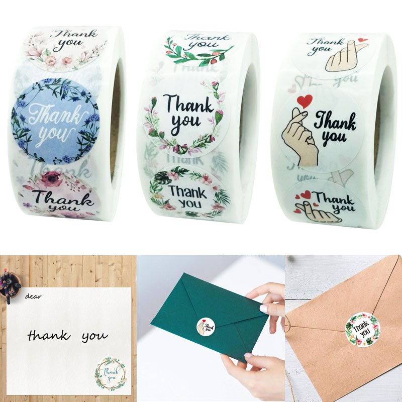 Thank Stickers Wedding Gift Decoration - Temu