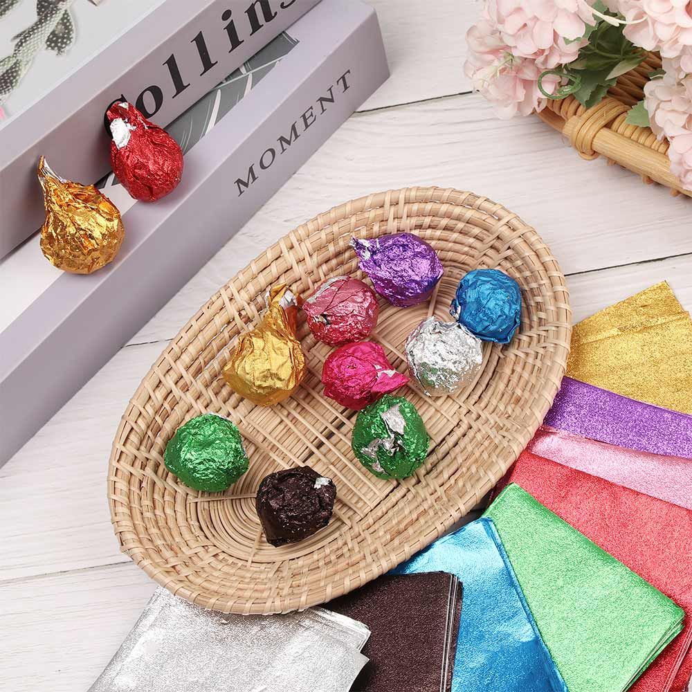 Aluminum Foil Candy Chocolate Biscuits Tin Wrapping Paper - Temu