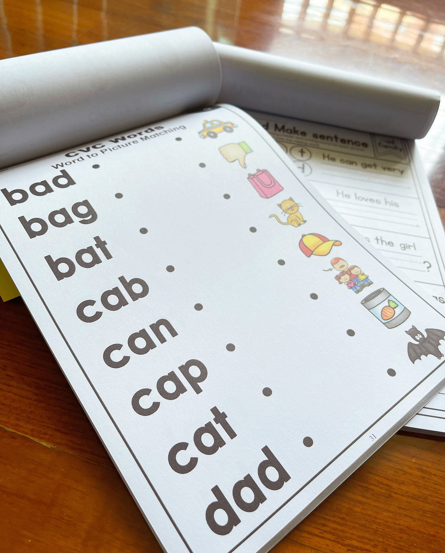 2books English Cvc Words Phonics Workbook Language Arts - Temu South Africa