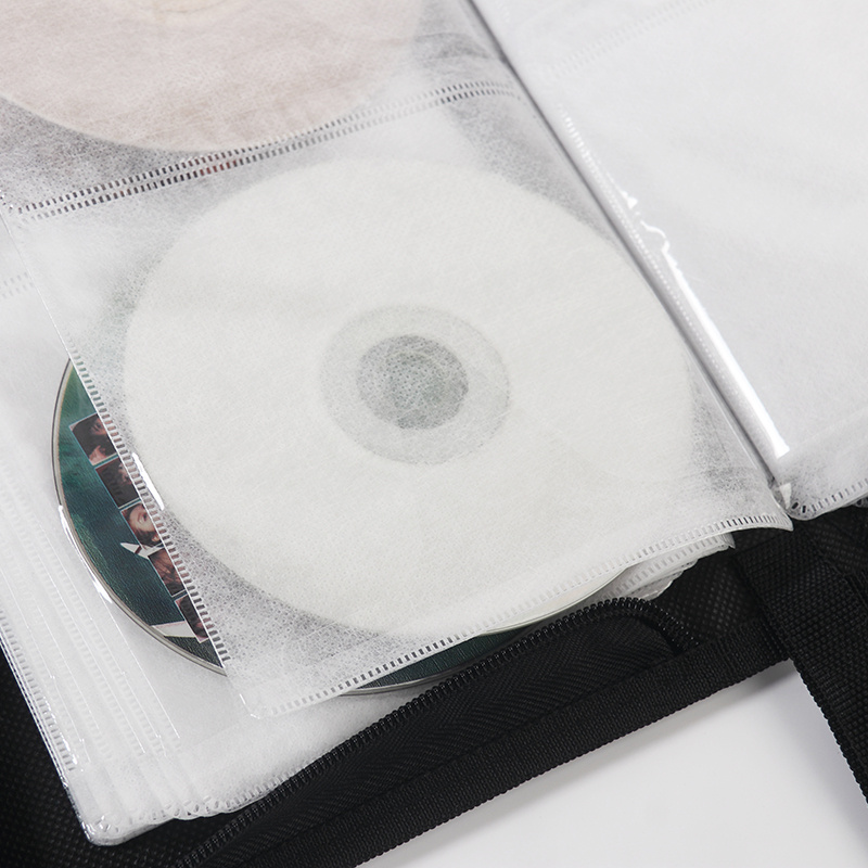 40/80 個 DVD ケース収納 ポータブル 布 CD 収納バッグ 両面 CD スリーブ - Temu Japan