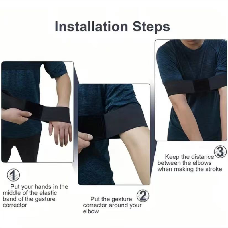 New Golf Hand Movement Correction Belt Arm Swing Posture - Temu United ...