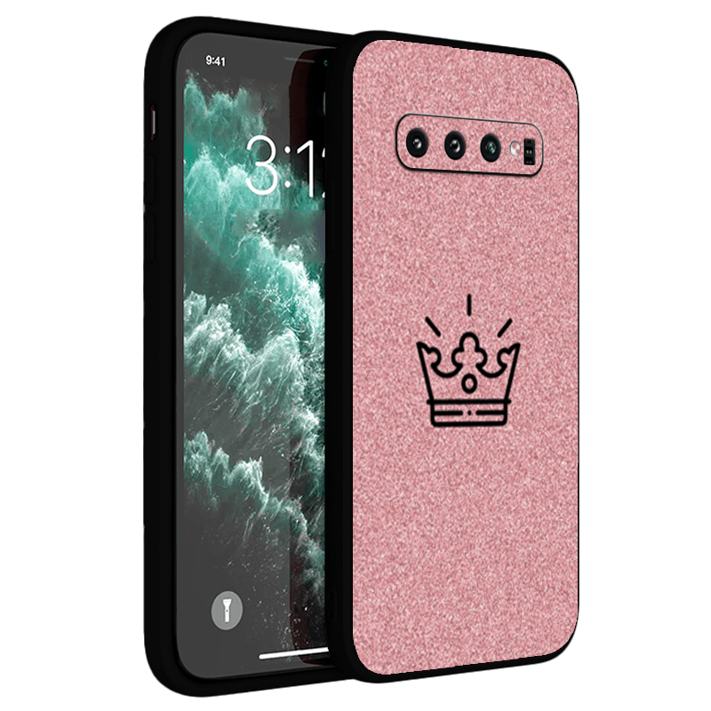 Cute Queen Tpu Anti-fall Soft Protective Phone Case For Samsung S10 S20 S21 S22 Note 10 20 Fe ...