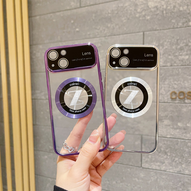 Phone Case With Printed Letter "z" Graphic Plating Lens Anti - Temu ...