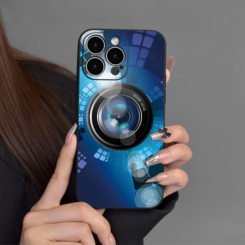 Camera Pattern Mobile Phone Case Full body Protection - Temu United Kingdom