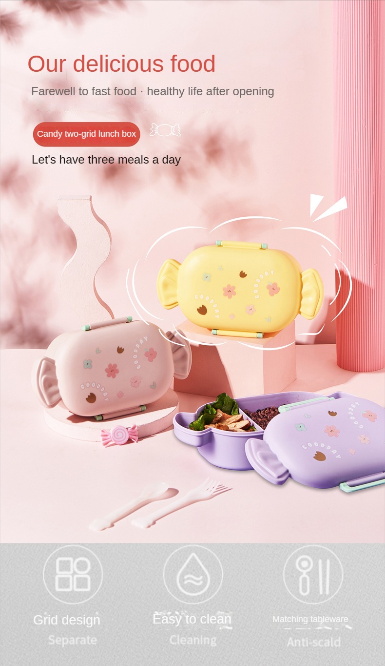 Candy Lunch Fice Worker Children Little Girl Cartoon Cute - Temu