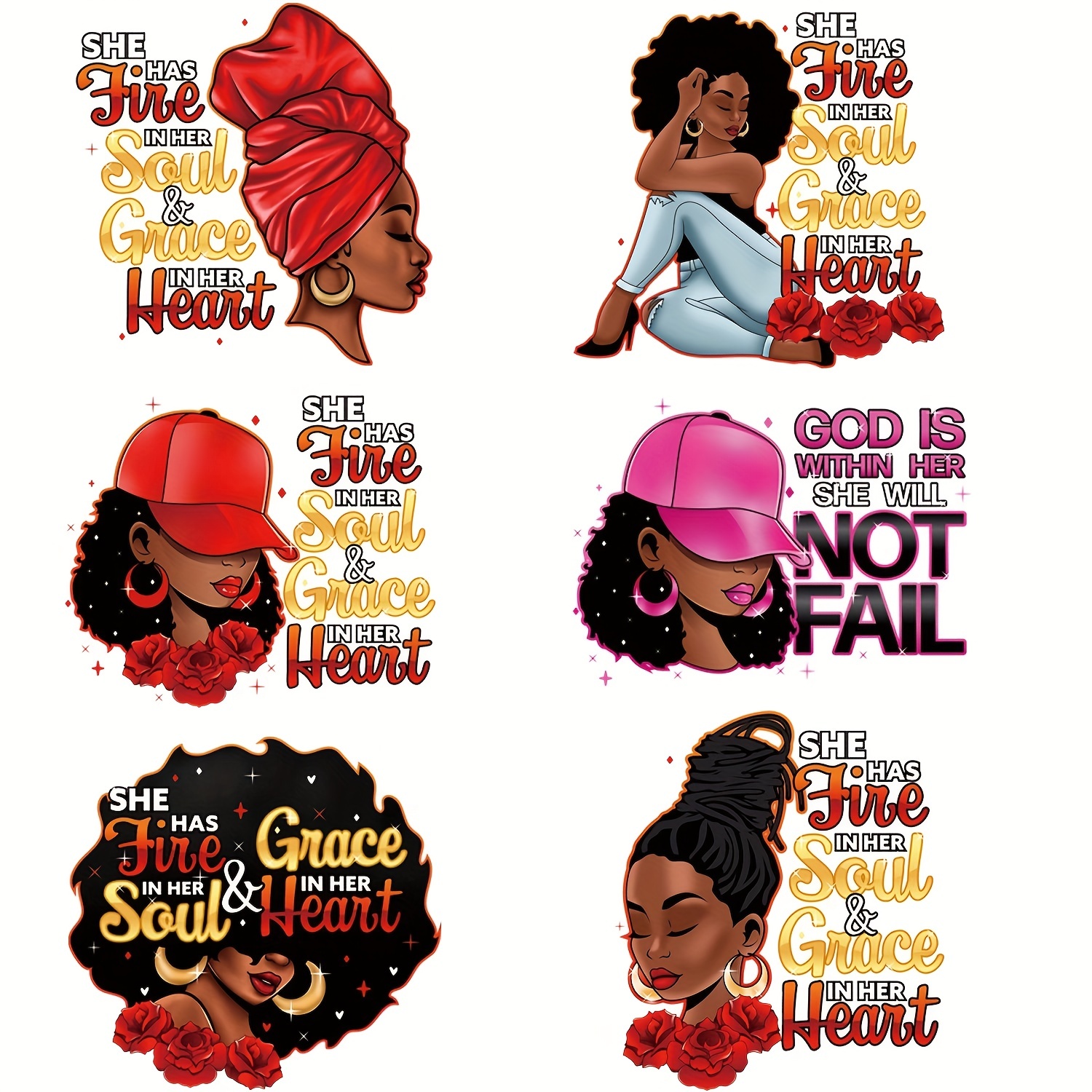 Newest Girls Fashion Diy Iron Transfers Stickers T shirts - Temu