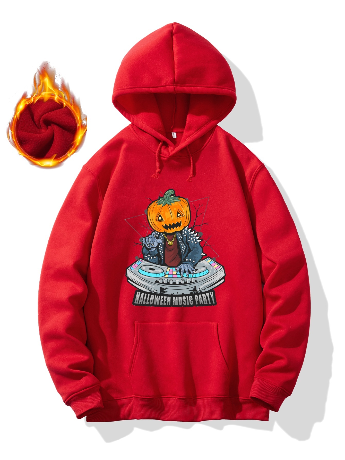 Halloween Series Dj Pumpkin Print Hoodie Cool Hoodies Men - Temu Ireland