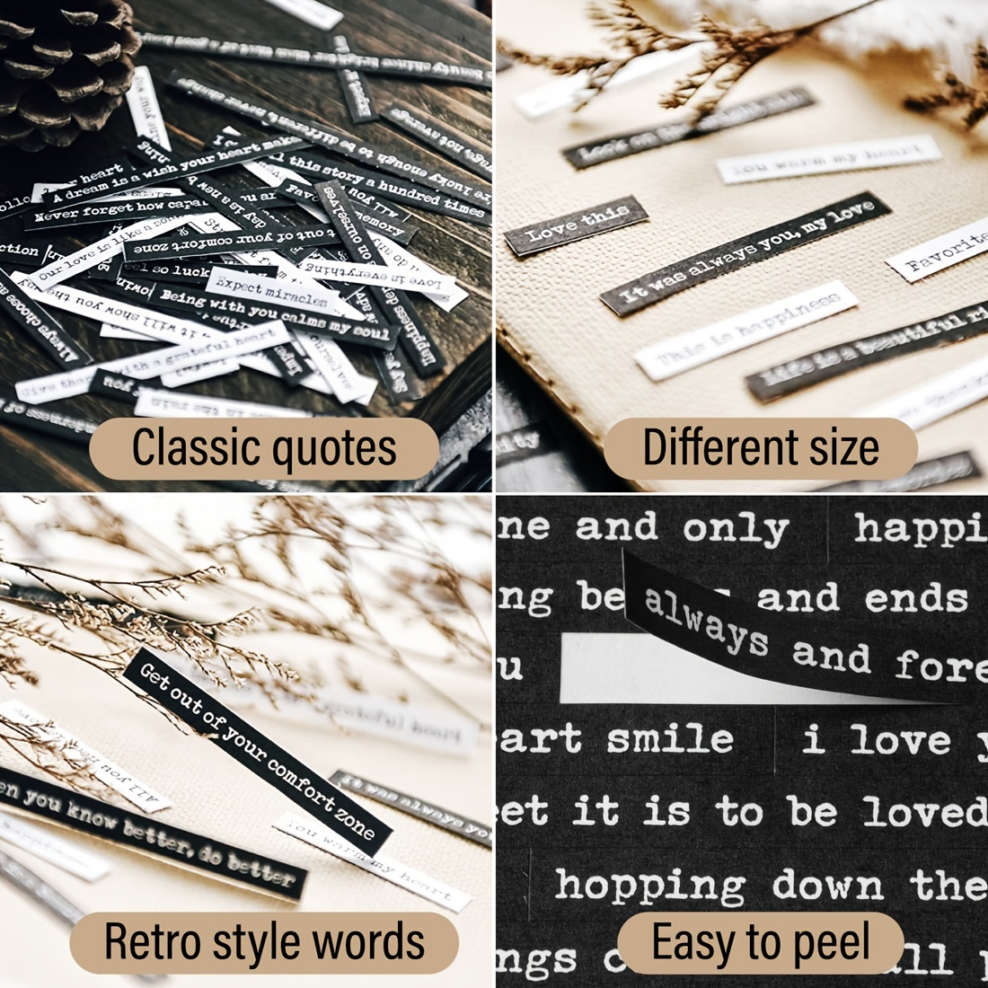 Inspirational Quote Stickers: Motivational - Temu