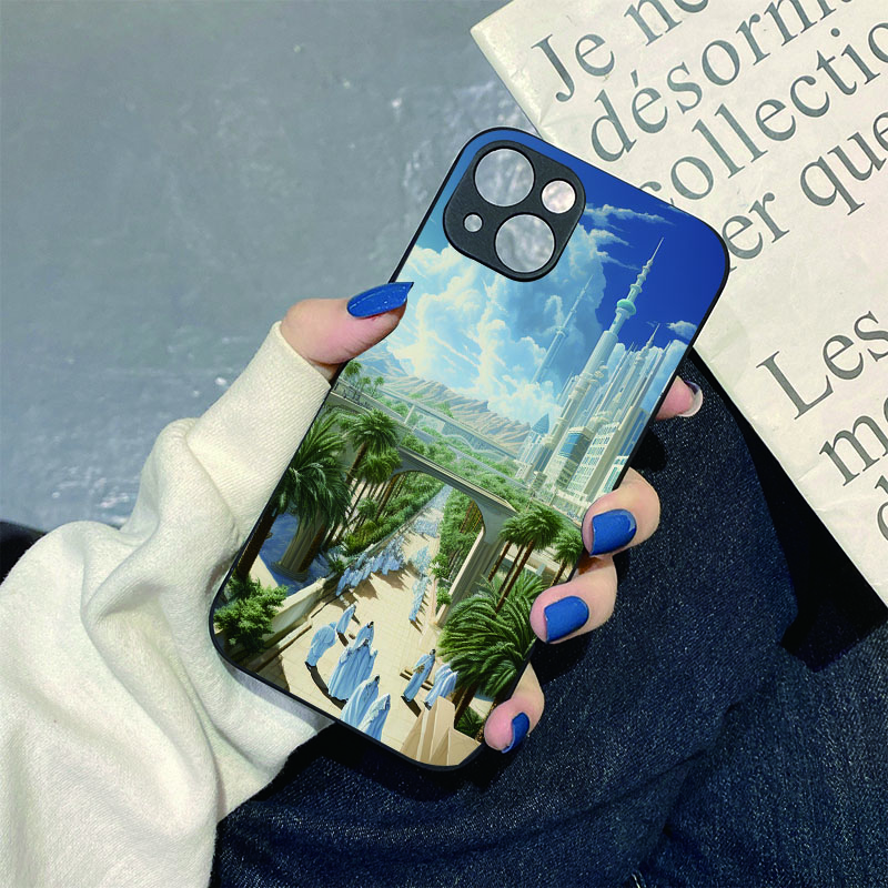 Blue Sky Phone Case Protective Shockproof Phone Case For Iphone11/12/13 ...