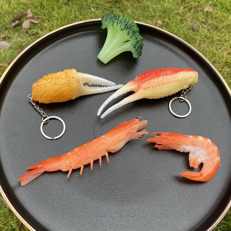 childrens puzzle simulation food play shrimp crab clamp kitchen toys ...