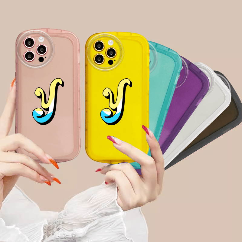 Letter Y Protective Silicon Soft Shockproof Phone Case For Iphone 6/6s ...