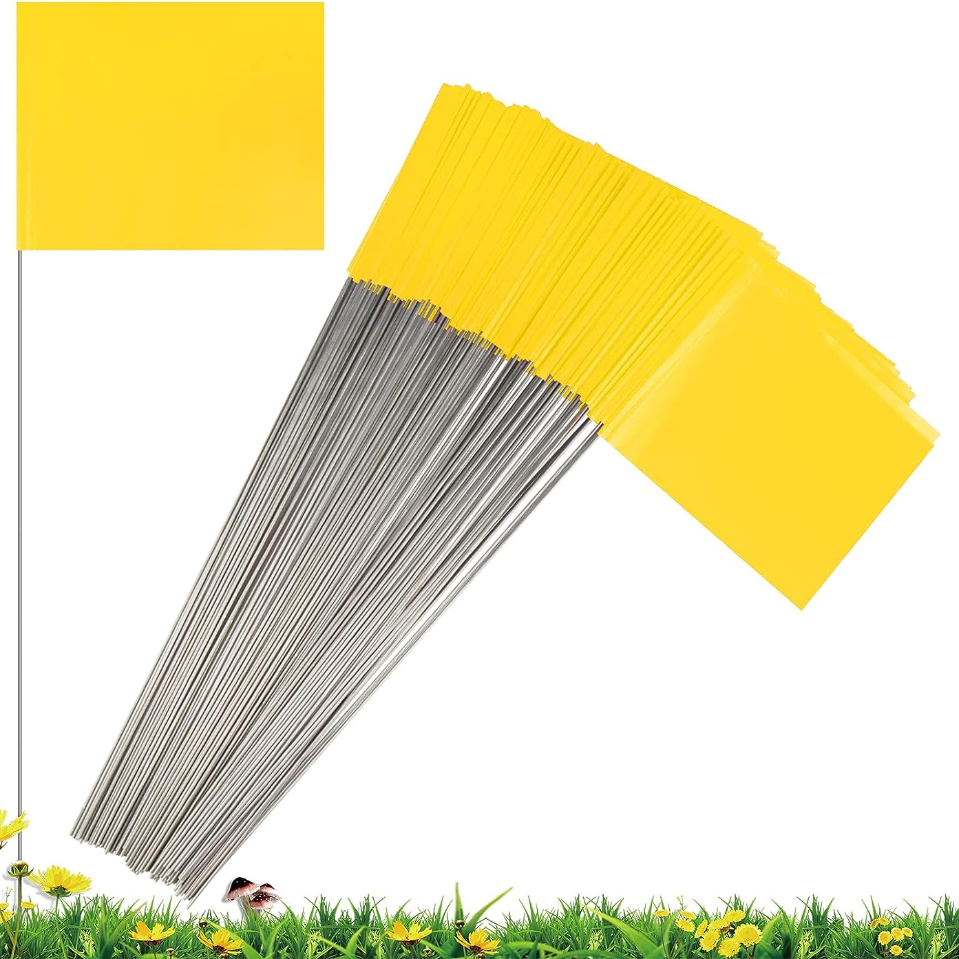 Marking Flags Marker Flags Lawn Small Yard Flags Yard - Temu Australia
