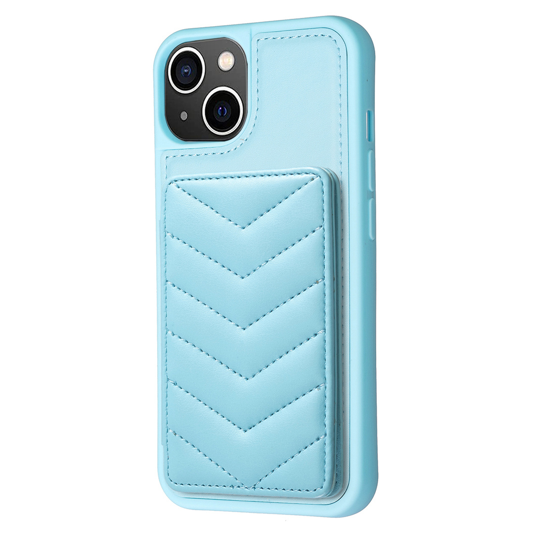 Luxury Faux Leather Cards Wallet Phone Case Iphone - Temu Australia