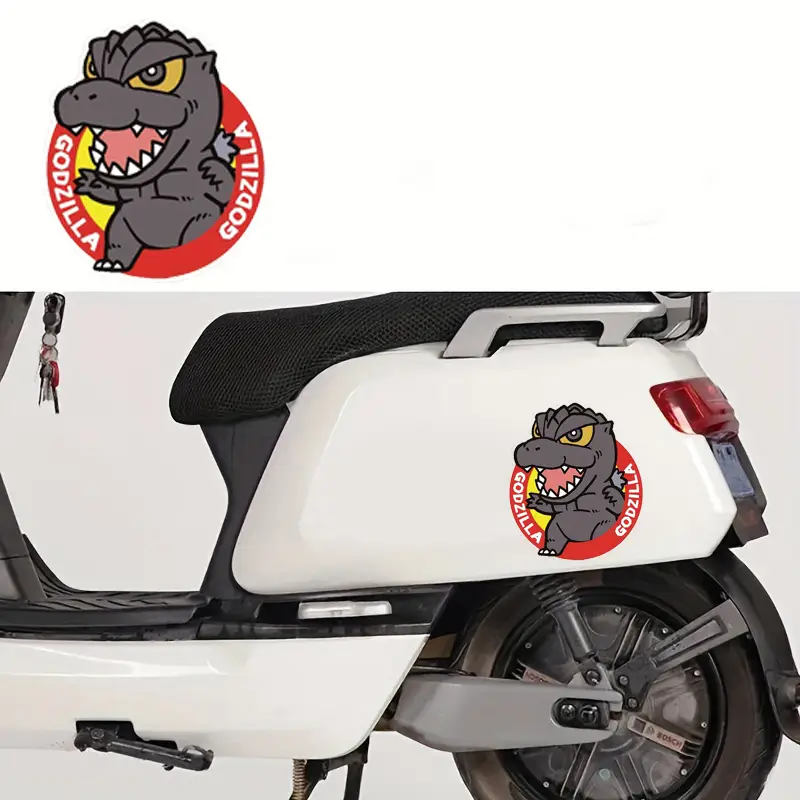 Car Sticker Jdm Tide Sticker Cute Cartoon Dinosaur Temu
