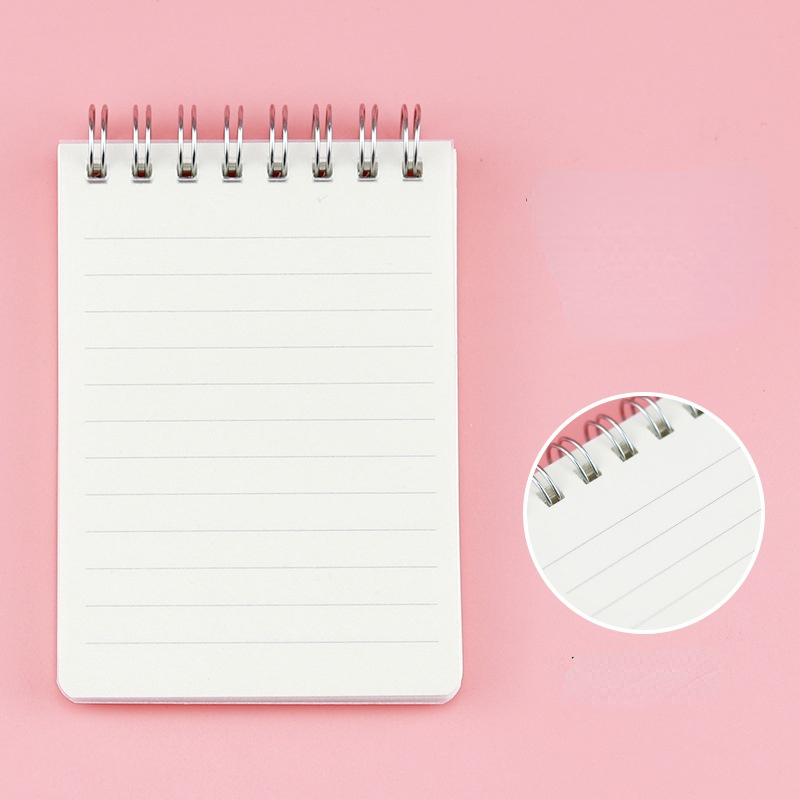 Waterproof Notebook Paper Notepad Metal Coil School - Temu United