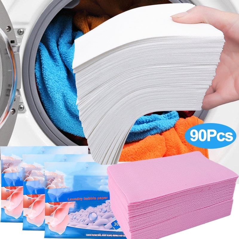 Laundry Bubble Paper Concentrated Laundry Detergent Paper - Temu United ...