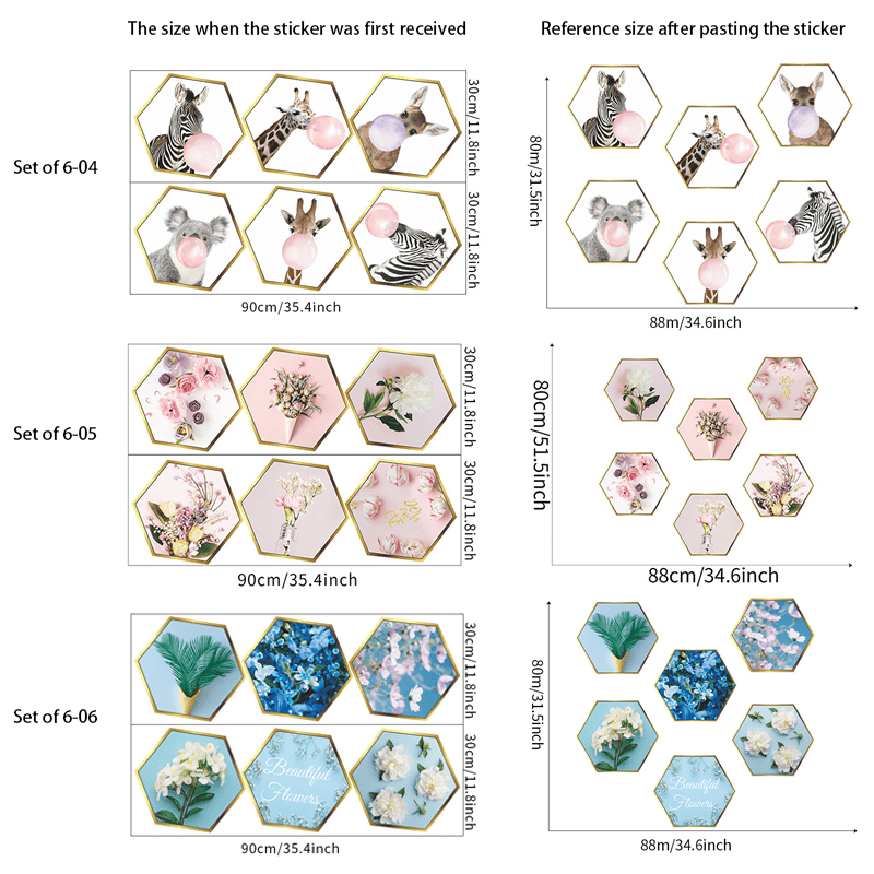 Self adhesive Flower Tropical Green Plants Wall Decals - Temu Canada