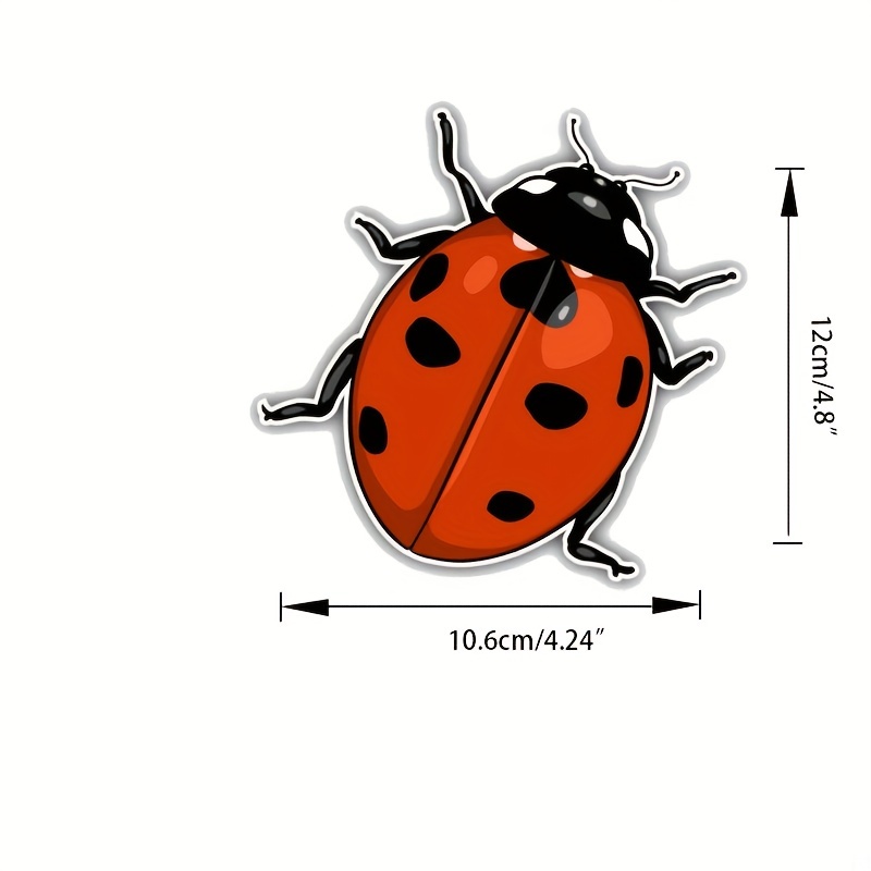 Ladybug Animal Cartoon Car Sticker Funny Decal/ Vinyl - Temu
