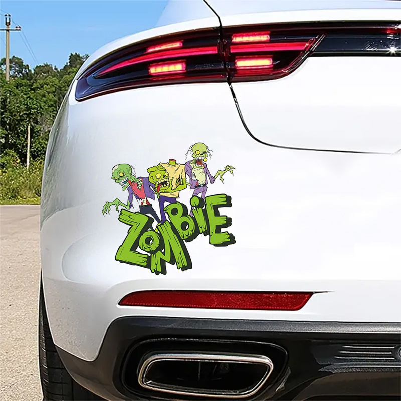 halloween zombie personality car stickers laptop water - Temu Australia