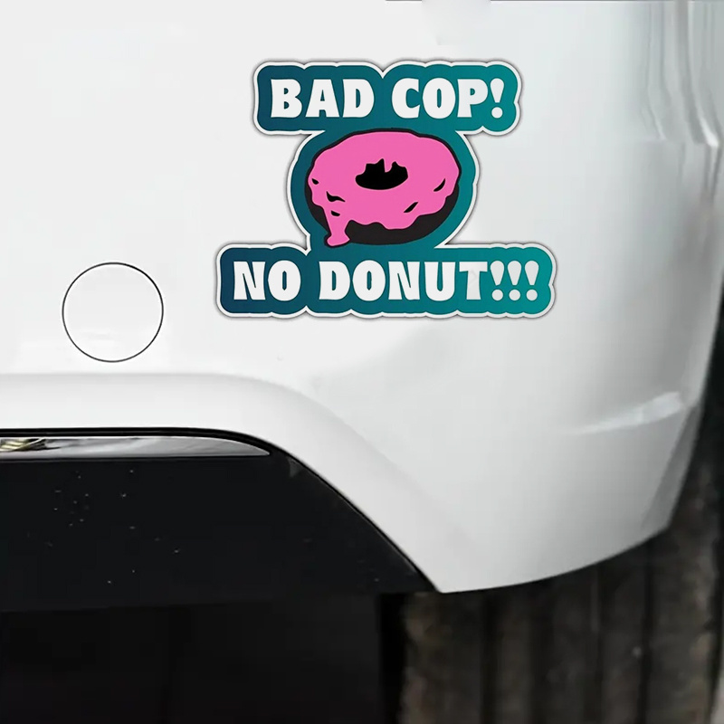 no donut car sticker laptop bottle truck phone - {region_name}