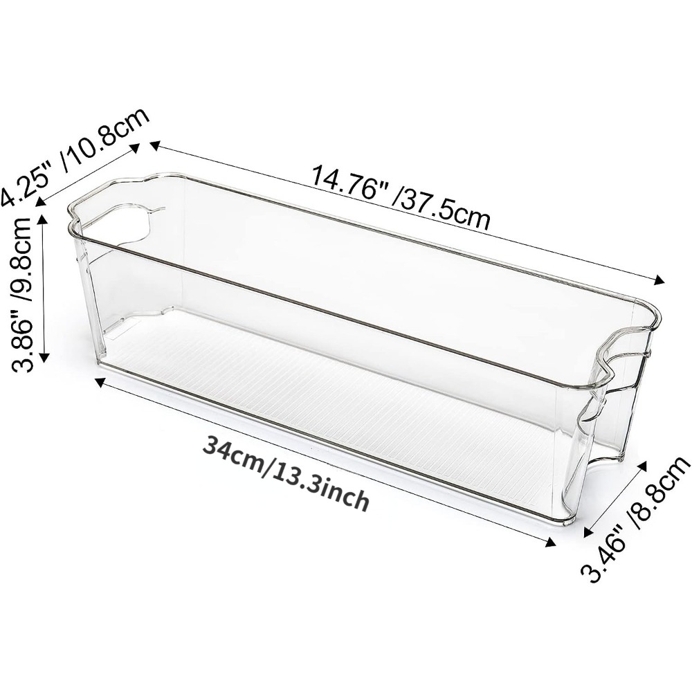 stackable storage bins handle pantry organizer - Temu Australia