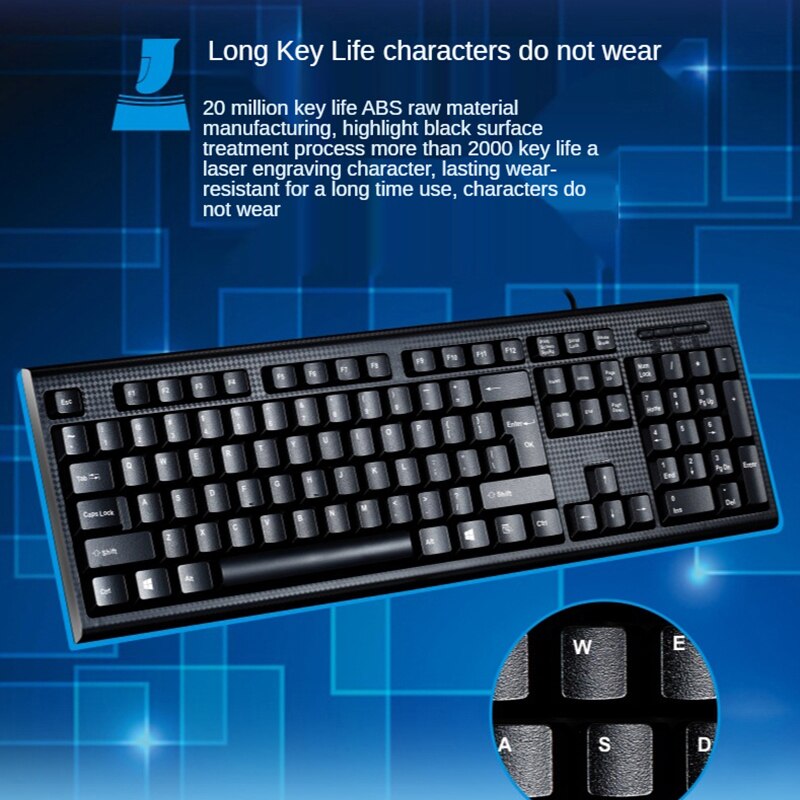 Q9 Single Keyboard Usb Mouth Home Ps2 - Temu