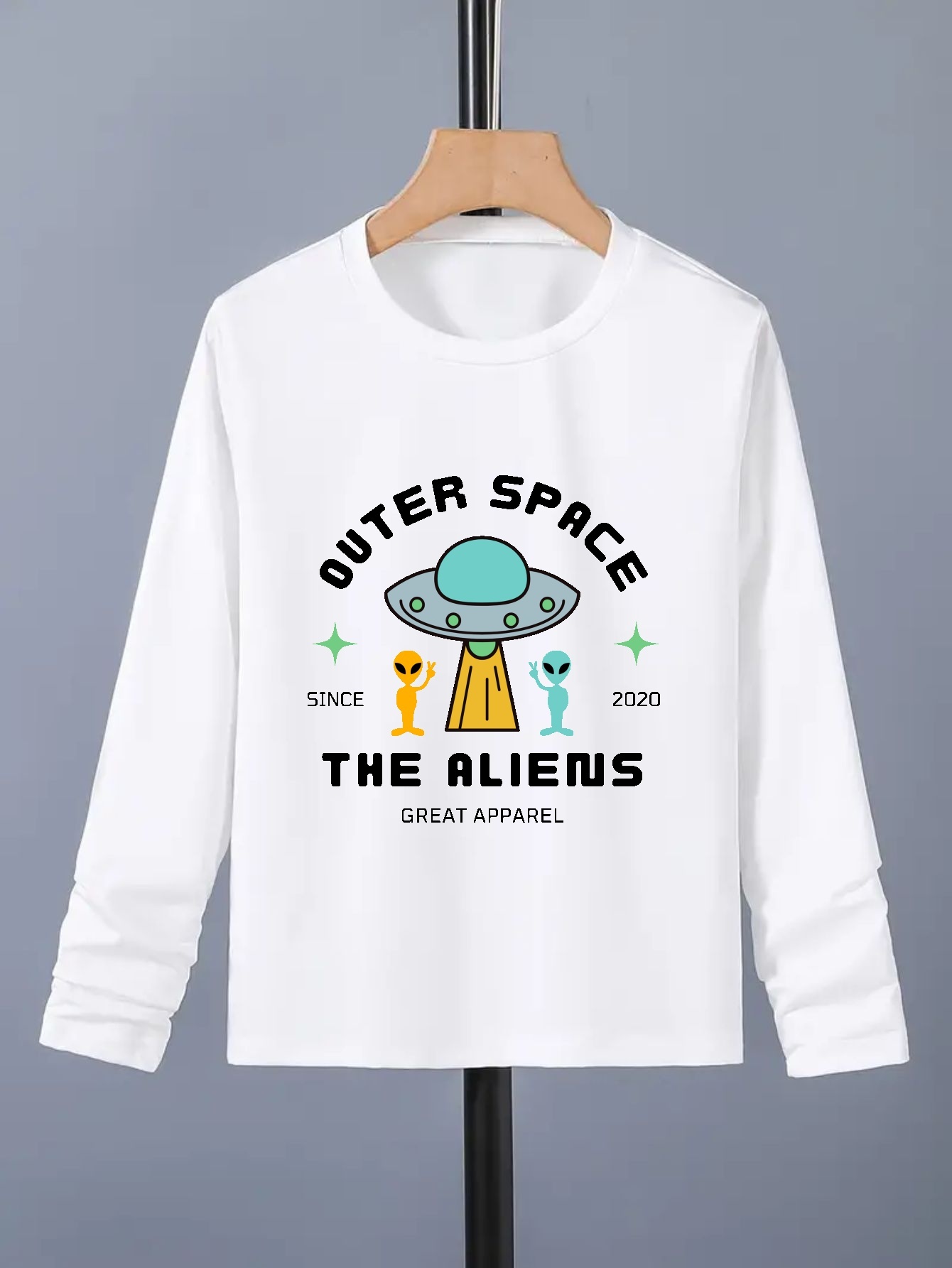 Boys "outer " Print Sweatshirt Cartoon Aliens - Temu Netherlands