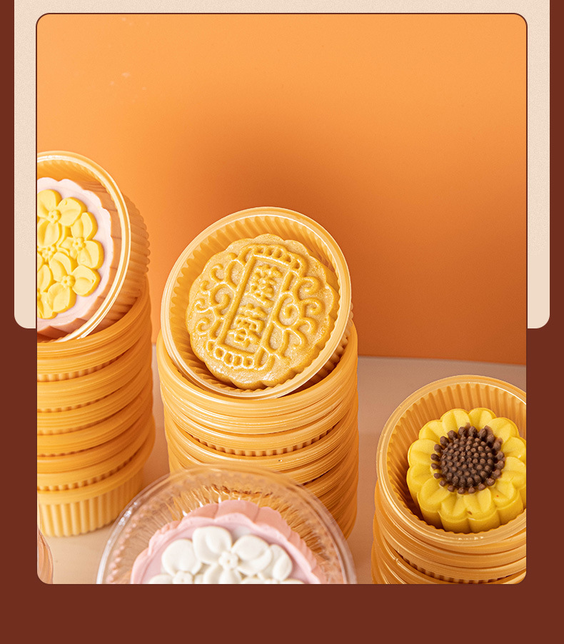 Clear Plastic Mooncake Cupcake Trays Individually - Temu