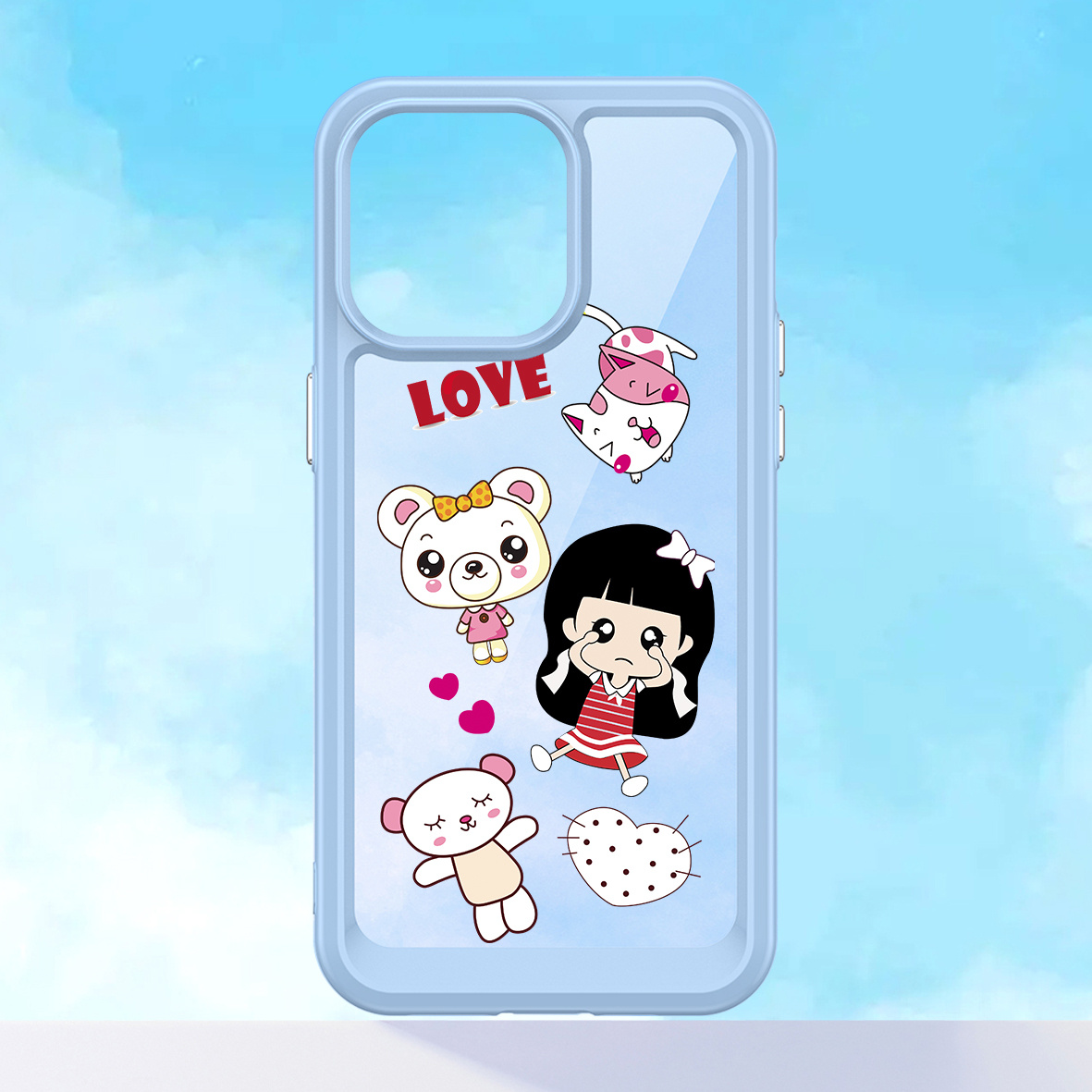 Cartoon Graphic Phone Case Iphone 15/11 Pro Max/11/14 - Temu United Kingdom